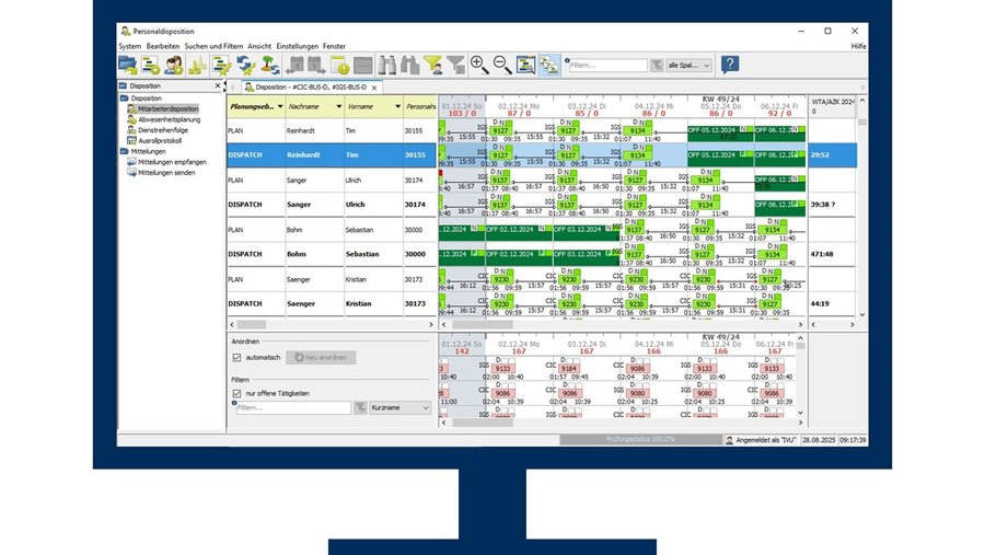 Personaldisposition mit IVU.crew für Bus & Bahn | Grundkurs